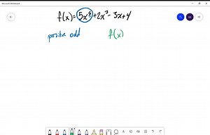 SOLVED:Use an end behavior diagram,(ARROW CAN'T COPY), to describe the end behavior of the graph of each polynomial function. See Example 2. aligned f(x)=5 x^5 2 x^3-3 x 4