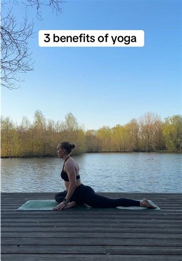Benefits of yoga. When people say they hate yoga, it’s one of the best things for your long term health, both physically and mentally 👏 #fyp #yoga #yogateacher #yogabenefits #mentalhealth