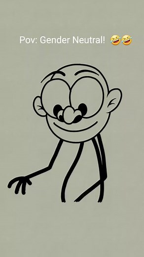 106_Gender Neutral!🤣🤣 #foryou #foryoupage #memes #animations #fyp #funnyvideos #funnymemes #trending #comed | Funny Cartoon