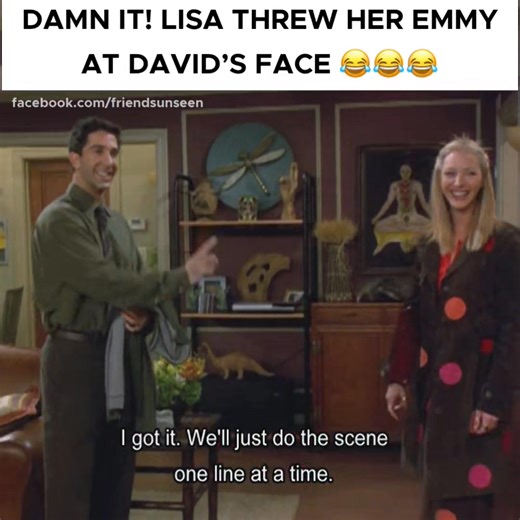 9.8K views · 286 reactions | Lisa trolling David on-screen and off-screen as well藍藍藍藍 | Friends Memes | Facebook