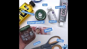 Who doesn’t love holiday #DIY? ❄️ Feature your little one’s milestone moments in their very own snow globe that you can make at home with a Gerber glass jar! #AnythingforBaby Let us know if you try it out! ☃️ | Gerber