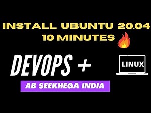 How to install Ubuntu 20.04 on any computer | Virtual-box tutorial