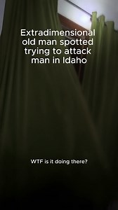 Extradimension guy appearing at night #ufo #extradimensional #scary | Wout Company