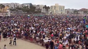 Social media flooded with images of dangerously large crowds during last week's free concert at the Santa Monica Pier. Some officials are wondering if these crowds are becoming too big to control. http://bit.ly/2tw50nq | FOX 11 Los Angeles