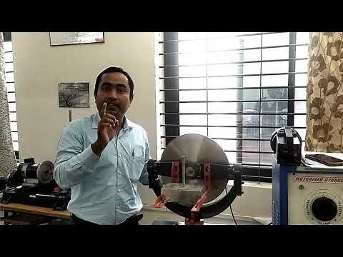 Gyroscope Practical analysis using motorized gyroscopic device