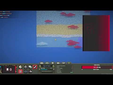 Viewers vs A GOD| worldbox stream