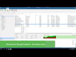 04. HPE NimbleStorage & Veeam - Backup from Storage Snapshot from Secondary Array