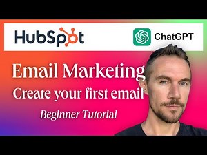 HubSpot Marketing Email: Create your first email with AI (Beginner Tutorial)