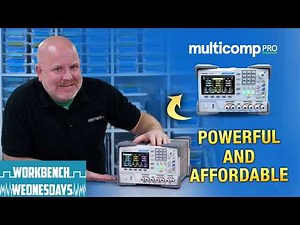 Powering Your Projects: Reviewing Multicomp Pro MP711001 Bench Power Supply!