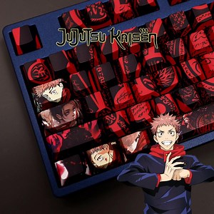Jujutsu Kaisen Keycaps 108 Key PBT OEM Profile Set - Etsy