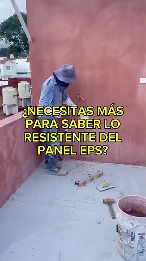 1K views · 18 reactions | El #panel #eps es un #material que es ultra resistente, aquí la prueba | Materiales y Recubrimientos | Facebook