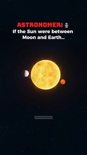 ☀️🌑🌍 When the sun takes the wrong spot… APOCALYPSE MODE! 💥🔥 #solareclipse #LunarEclipse #Apocalypse #astronomy #science | Science Department