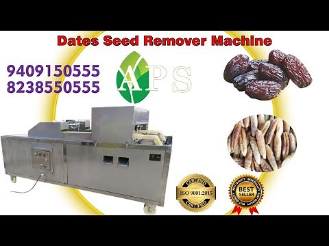 Date Deseed Machine \\\\Dates Processing line \\\\Seed Remover Machine Aps industries