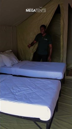 Safari Guide Tent: Comfort & Privacy Your Backbone Team Deserves | MegaTents #arusha