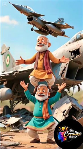 Modi dance #rap #cartoon #shorts