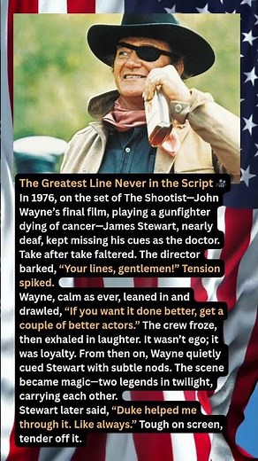 The Greatest Line Never in the Script 🎥