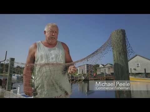 How to Mend a Net with Commerical Fisherman Michael Oden Peele