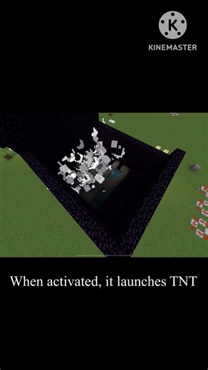 🔥 | TNT Powered Auto-Reset Machine #Minecraft #Factory #Cobblestone #shorts #MinecraftBuilds