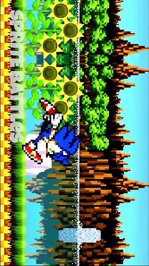 Super Sonic Transformation (Sprite Animation)