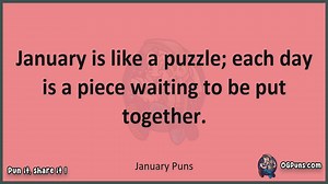 January - Jokes, Puns, Wordplays, and Laughter