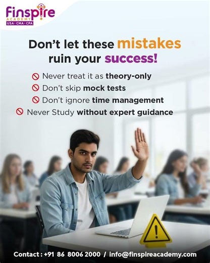How to Pass the US CMA Exam: Mistakes You Should Never Make!