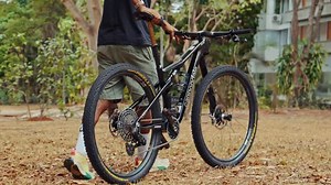 Straight from Brazil 🇧🇷​ Rodrigo’s custom LAB71 Scalpel. Lefty Ocho up front, SRAM Eagle AXS in the back. Fast all over 💨 #ridecannondale | Cannondale