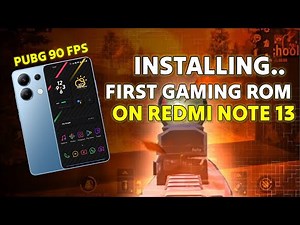 Install Gaming ROM on Redmi Note 13 | CrDroid custom ROM for Redmi Note 13 | Best custom ROM RN13