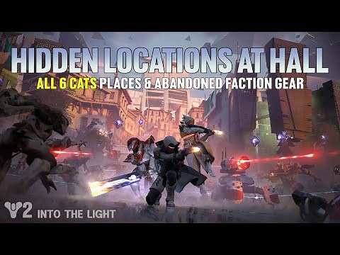 Destiny 2 | Hall of Champions Secrets - 6 Cats Locations and Faction Gear