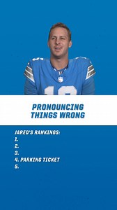 375K views · 5.3K reactions | Don't accidentally drive to Canada  We're back with blind ranking rookie mistakes, part II | Detroit Lions | Facebook