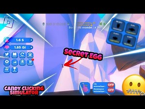 New Secret Egg In Candy Clicking Simulator | Roblox