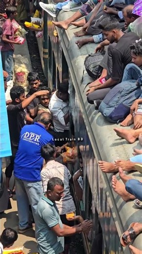 Eid Journey in Bangladesh #railway #train