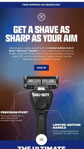 Dollar Shave Club Reveals Limited Edition Call Of Duty: Warzone Razer Handle