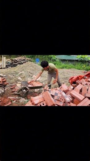 Building a Dream Home with My Wife #shorts #building #bambooHouse