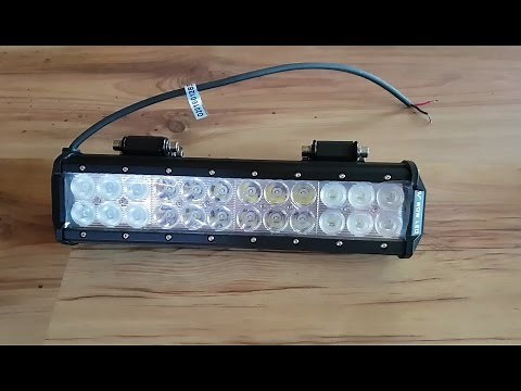 ATV LED Light Bar Review, Installation and Testing