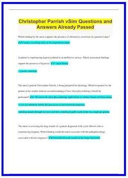 Christopher Parrish vSim Questions and Answers Already Passed33 636x882