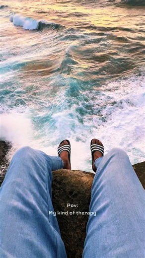 Early morning therapy #mauritius #fyp #sea #waves #sunrise @Peerally zubeir