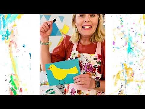 Just Add Glitter | Simple Bird Project