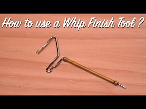 Whip Finish Fly Tying Tool, how to use one