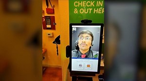 A guest encountered an unusual check-in process at a La Quinta hotel in Florida. Instead of a traditional front desk staff, there was a kiosk with a virtual employee. | Pensacola News Journal