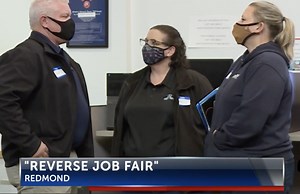 'Reverse job fair' held in Redmond; another set for Bend