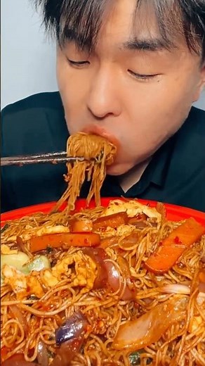 Extreme Spicy Noodle Slurp! Can You Eat This Much? 🌶️🔥🍜.#mukbang #asmr #foryou #shorts #fypシ #video