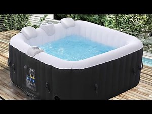 Spa gonflable AREBOS : Détendez-vous chez vous avec ce spa spacieux - avis