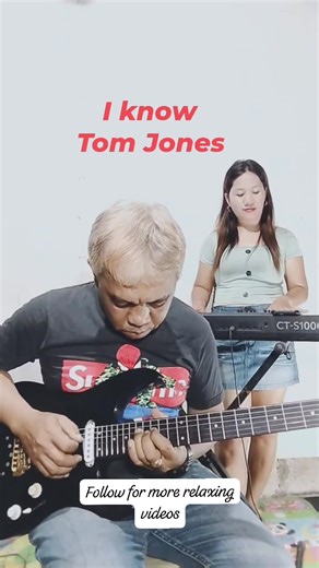 209K views · 5.5K reactions | I know - Tom Jones Cover by Butz and Ruby Agudo coupleband #highlightseveryone #couple #follower #livemusic #MusicIcon #Request #relaxation | Butz Vergara Agudo | Facebook