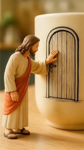 Jesus Walks on Water | Kitchen Diorama Bible Story #shorts #jesus