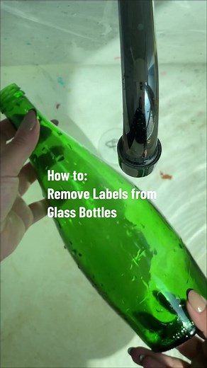 How to Remove Labels from Glass Bottles Easily