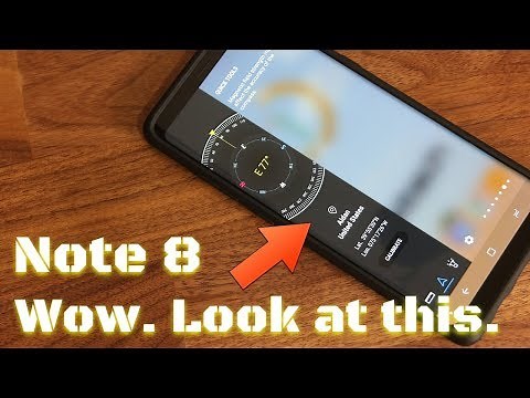 Amazing Tips to Customize your Samsung Galaxy Note 8's EDGE Screen