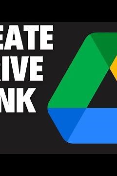 How To Create Google Drive Link To Share Files