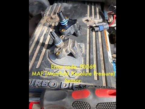 Replacing a 2003-2007 Dodge Ram 5.9L Diesel MAP (Manifold Absolute Pressure) Sensor.