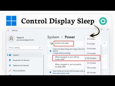 How to change screen timeout settings in Windows 11
