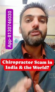 Chiropractor Scam in India & the World? #spine #backpain #health #neckpain #chiropractic #chiropractor #acupressure #adjustment #scoliosis #healthylifestyle #spinehealth #lowbackpain #spinesurgery #pain #painrelief #posture #getadjusted #physiotherapy #chiropracticadjustment #ayurveda #chiropracticworks #physicaltherapy #yogalifestyle #surgery #chiropracticcare #surgery #neurosurgery #chiropractichealth #surgeon #frozenshoulder | BornLeo Vishal